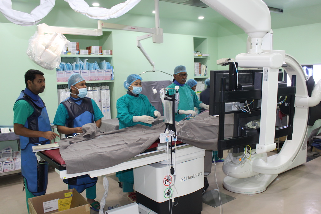 Launch of the first Cardio-Neuro iGS 520 Cath Lab of the country ...